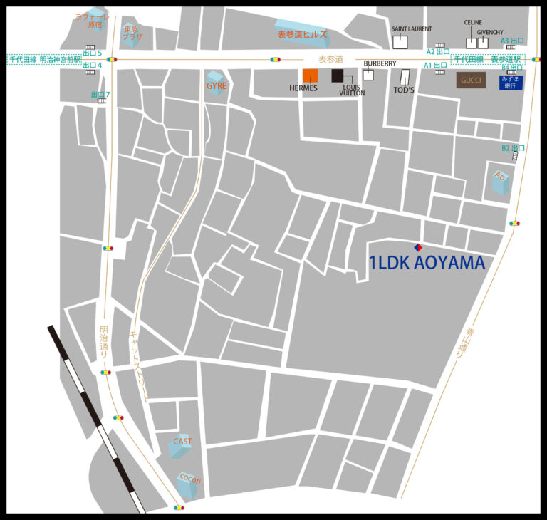 1LDK AOYAMA(ワンエルディーケー アオヤマ) | Fashion Map Tokyo
