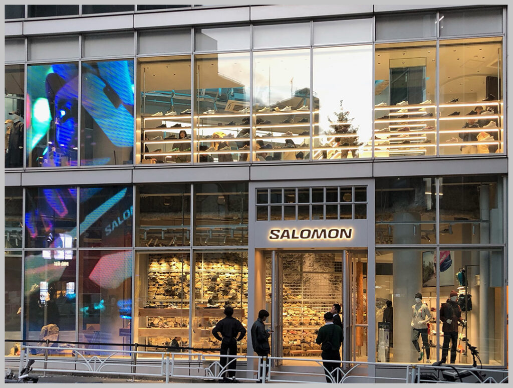 SALOMON STORE TOKYO SHIBUYA (サロモンストア 東京 渋谷) | Fashion Map Tokyo